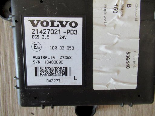 Купить STEROWNIK KOMPUTER ECS VOLVO FH FM FL FE из Польши б/у и новые ...